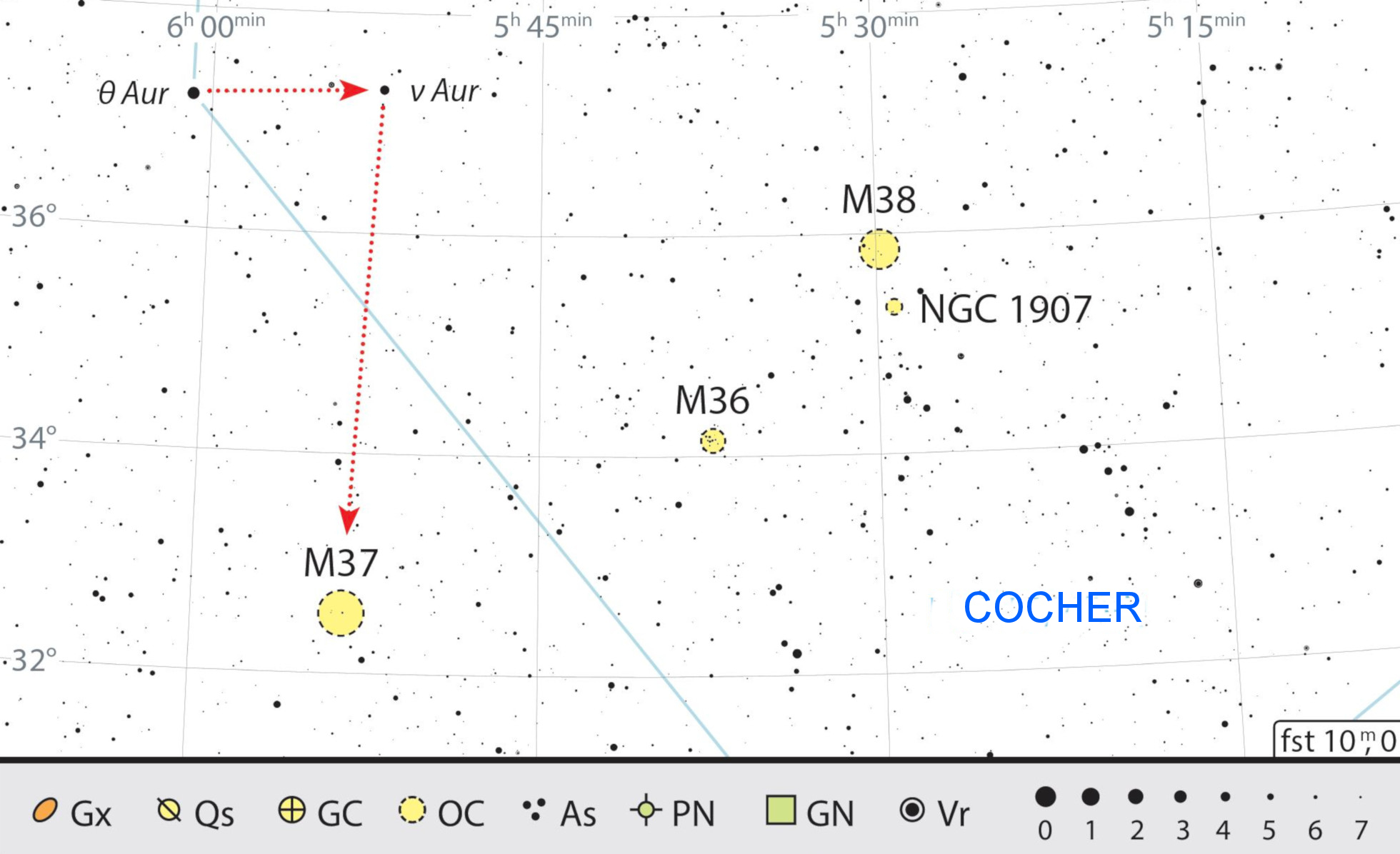 M 37 – Une pure richesse d’étoiles
