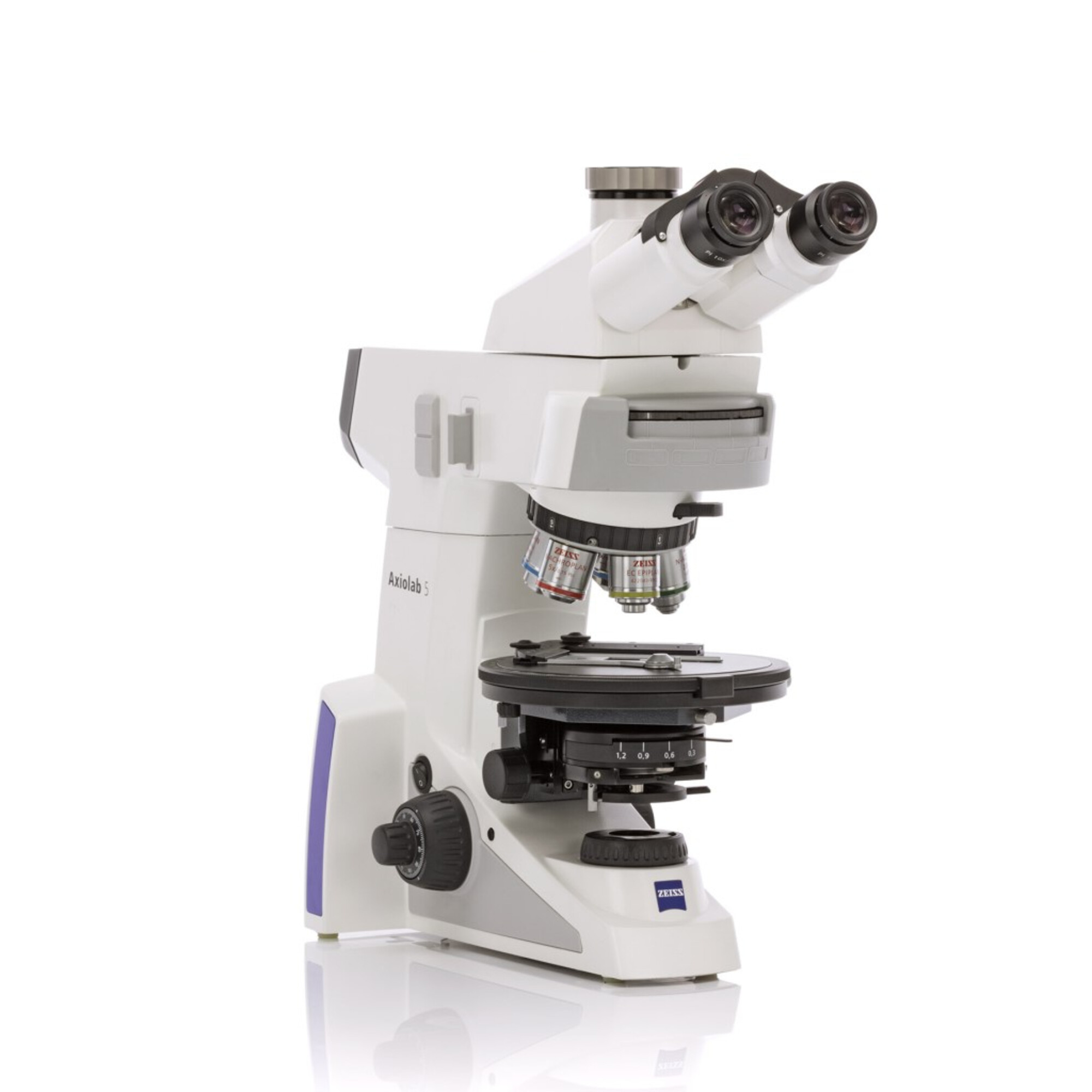 Microscope ZEISS Axiolab 5 Pol, trino, infinity, plan, neofl, 5x, 10x ...