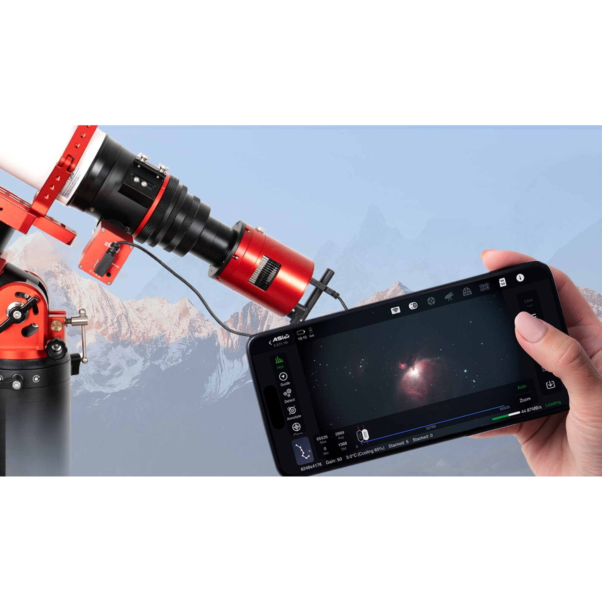 Caméra ZWO ASI 585 MC-Air Color