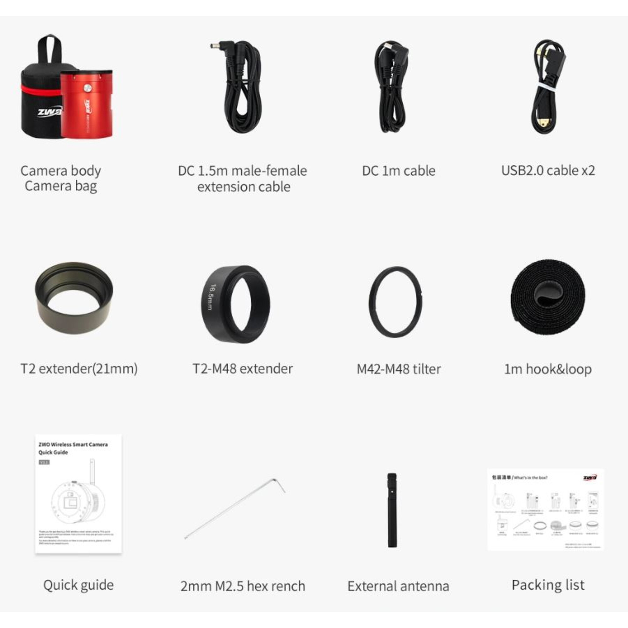 Caméra ZWO ASI 585 MC-Air Color