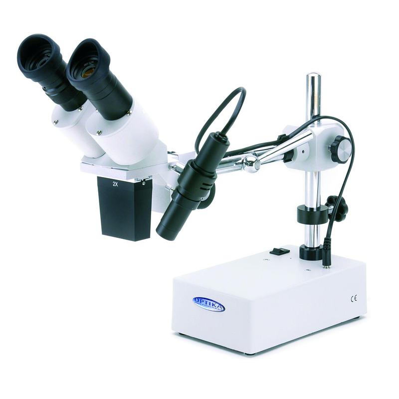 Microscope stéréoscopique Windaus Loupe HPS 50, avec éclairage halogène